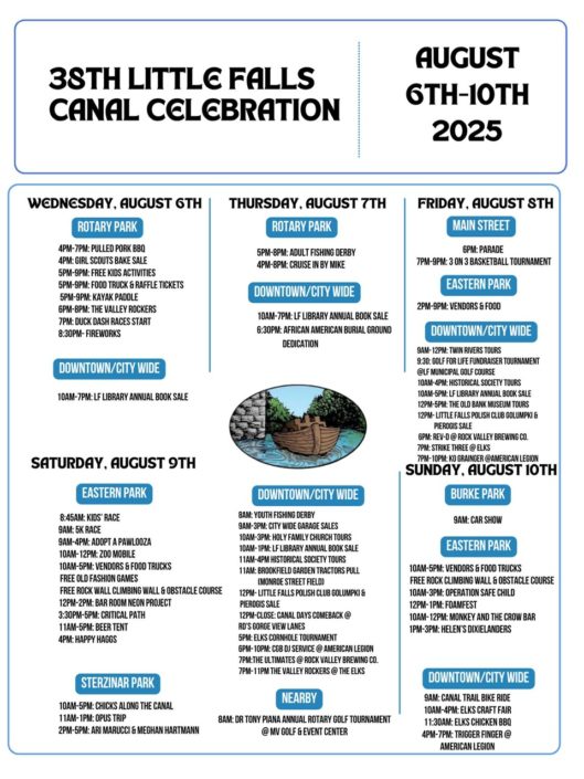 Little Falls Canal Celebration is a great time for all! - Mohawk Valley ...